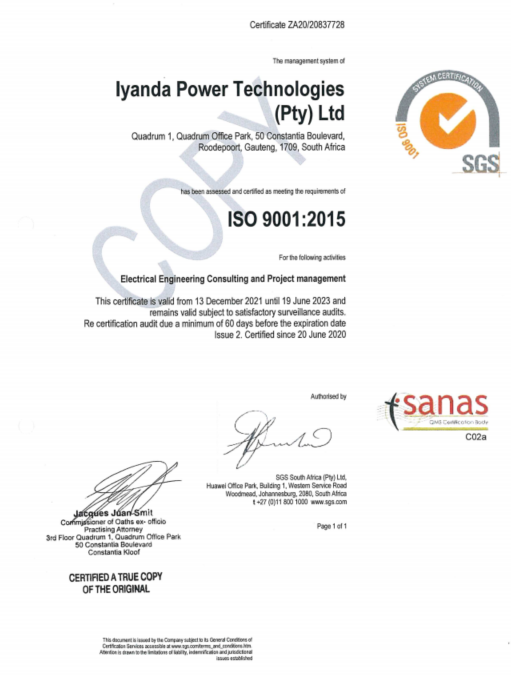 About Iyanda Power Technologies | Engineers in South Africa